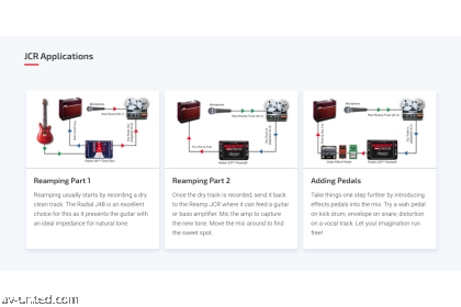 Radial Engineering Reamp JCR Studio Reamp